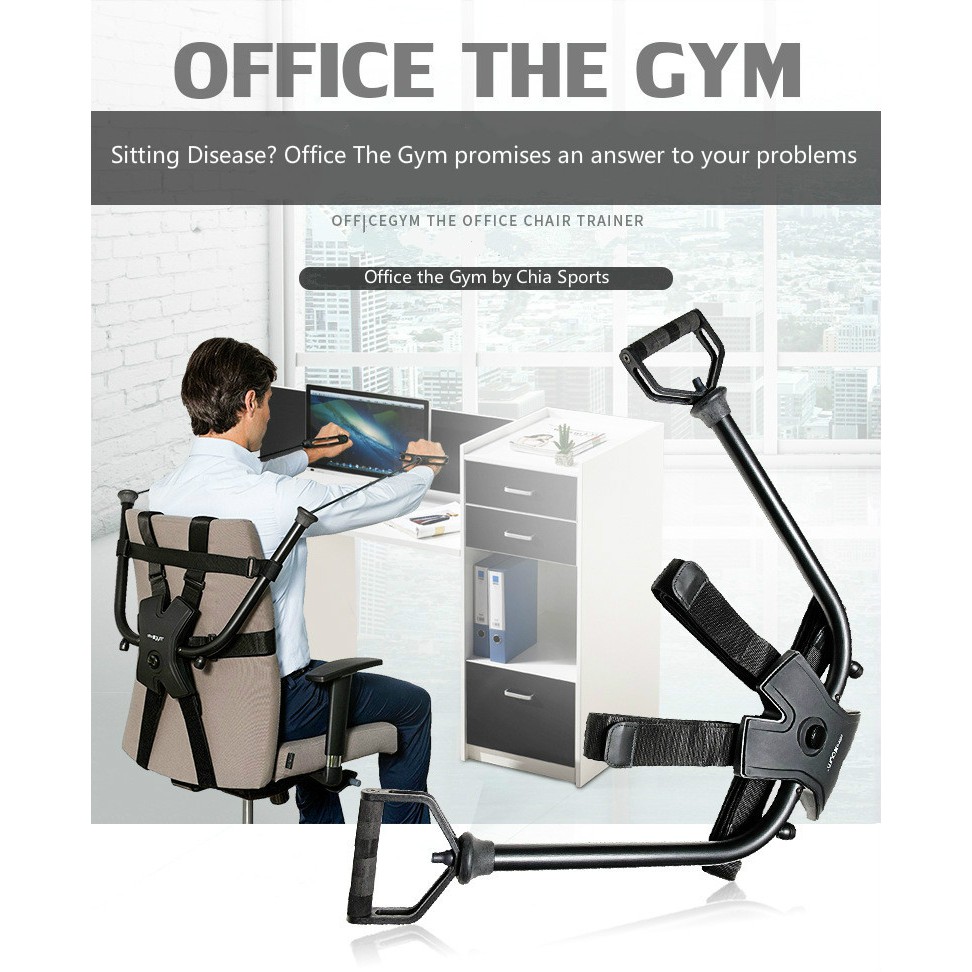 Gym The Office Chair Trainer Resistance Gym Set Therapy Station Mini ...