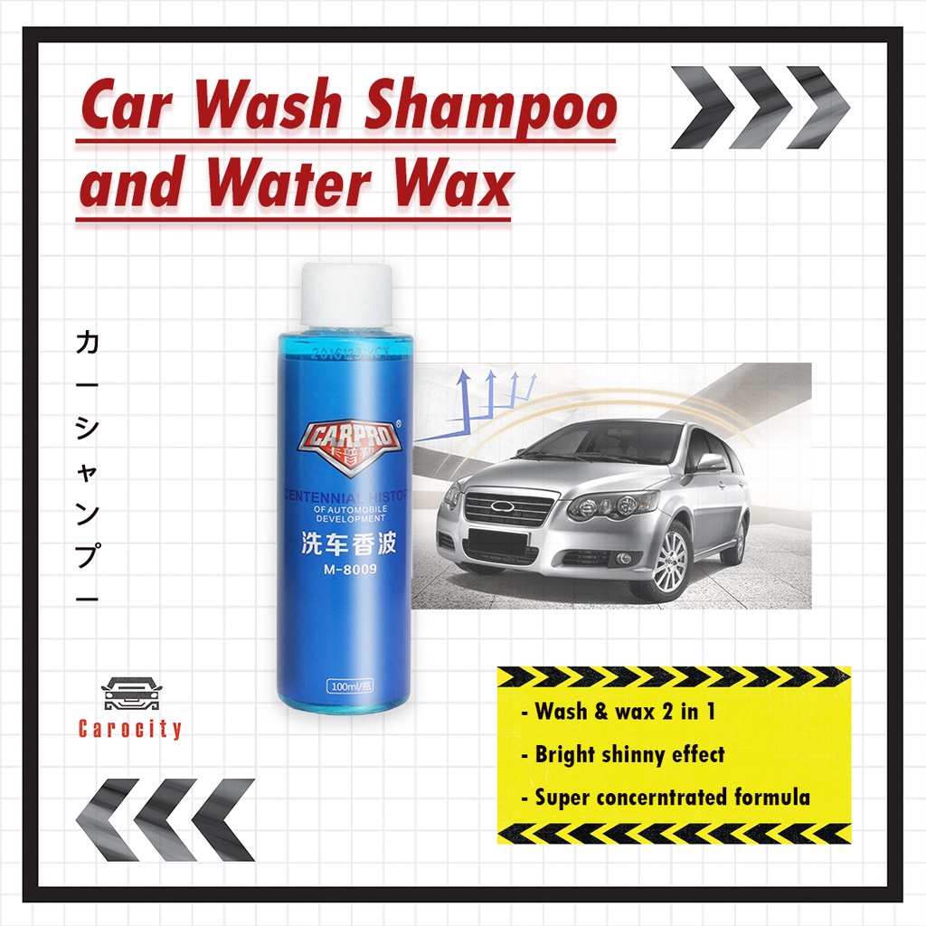 CarPro Car Wash Shampoo and Water Wax | Shopee Malaysia