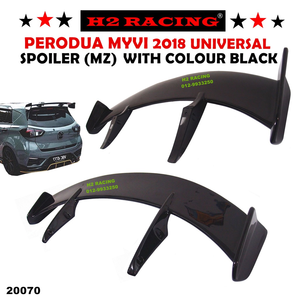 PERODUA MYVI 2017 2018 2019 2020 / UNIVERSAL CAR MZ REAR SPOILER TOP ...