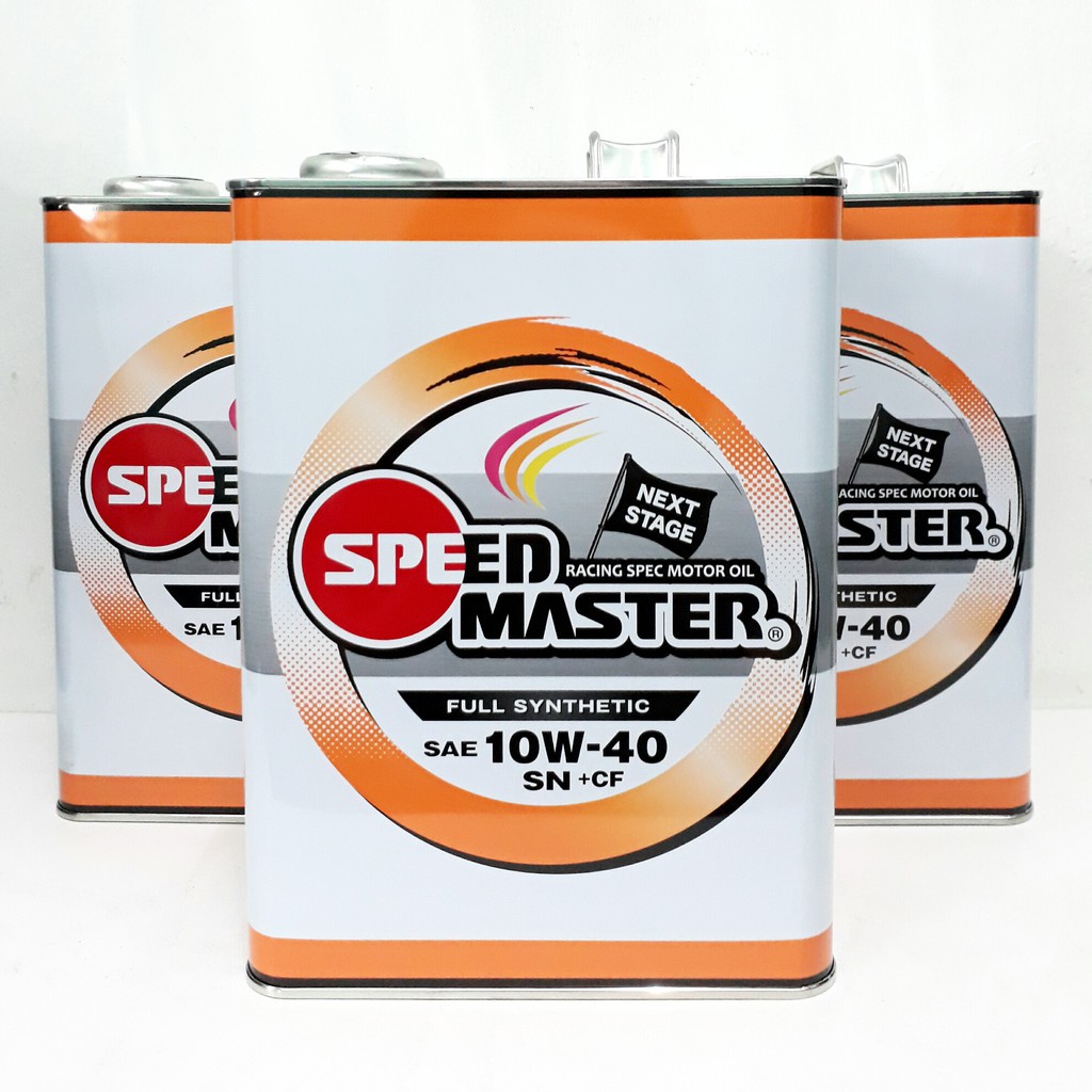SpeedMaster Racing Spec Motor Oil Next Stage Full Synthetic SAE 10W-40 ...