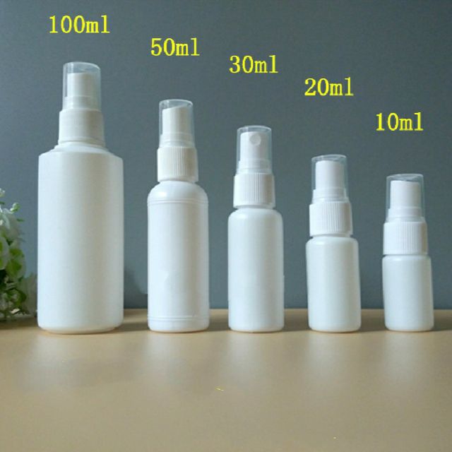 Spray Bottle White 10ml/20ml/30ml/50ml/100ml Opaque Mist Bottle Travel Bottle | Shopee Malaysia