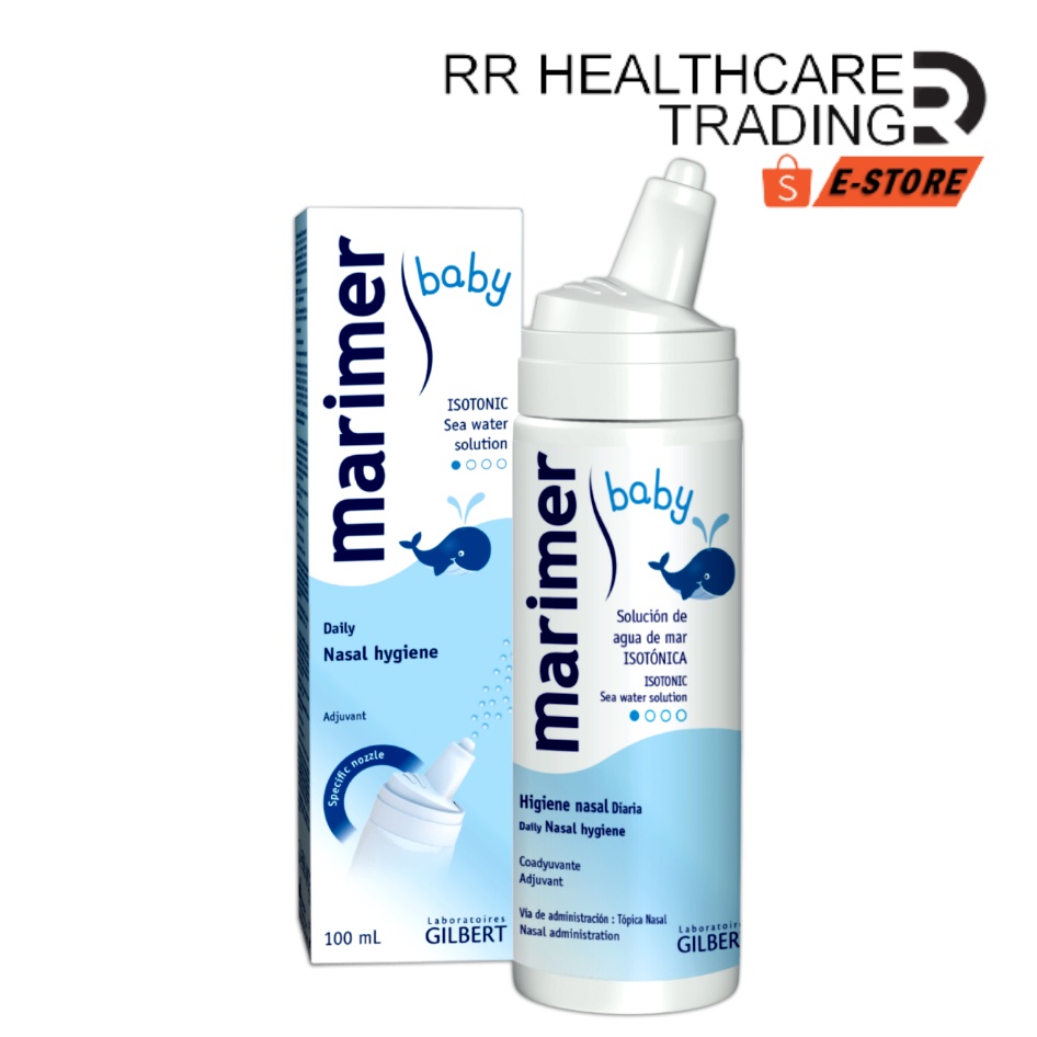 Marimer Baby Isotonic Daily Nasal Hygiene Spray 100ml | Shopee Malaysia