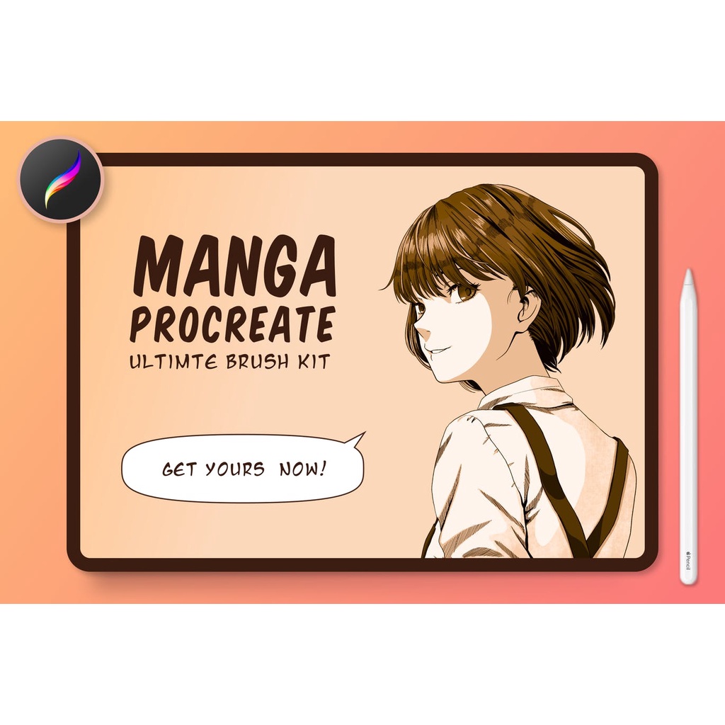 Manga Procreate Brushes & Anime Pens | Shopee Malaysia