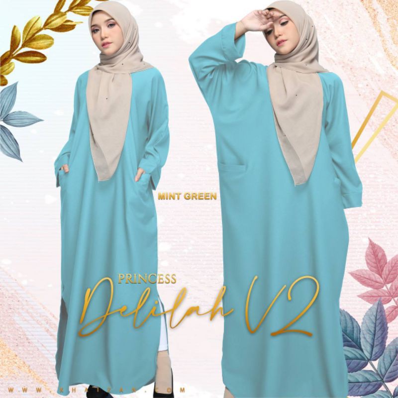 PRINCESS DELILA V2 LONG DRESS | Shopee Malaysia