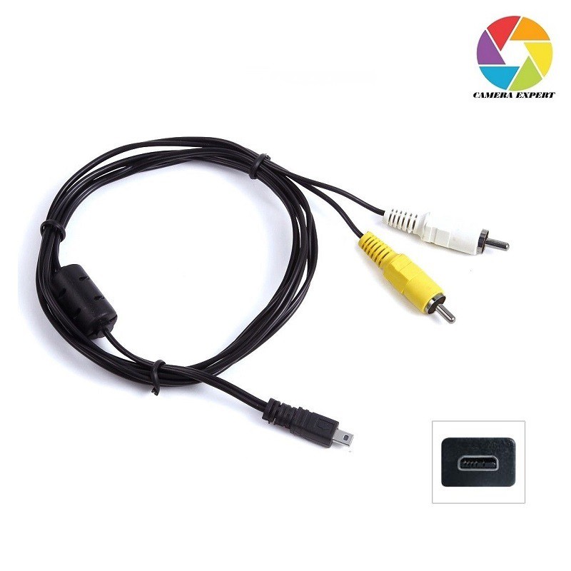 AV A/V Audio Video TV-OUT Cable Cord Lead For Nikon Coolpix Camera EG ...