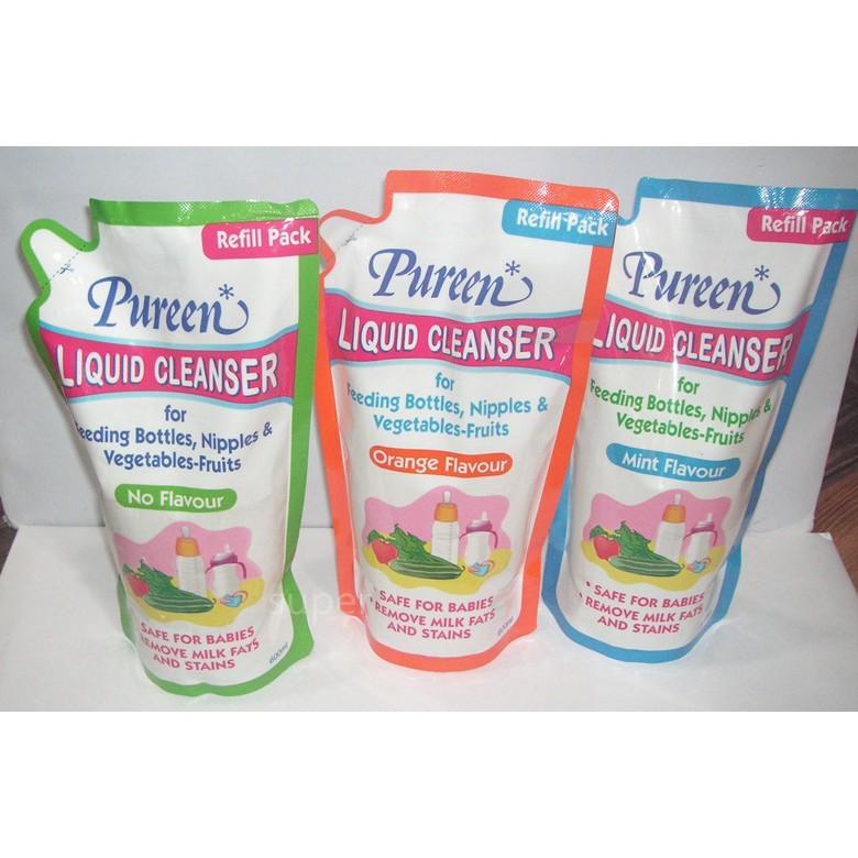 PUREEN LIQUID CLEANSER REFILL PACK 600ML | Shopee Malaysia