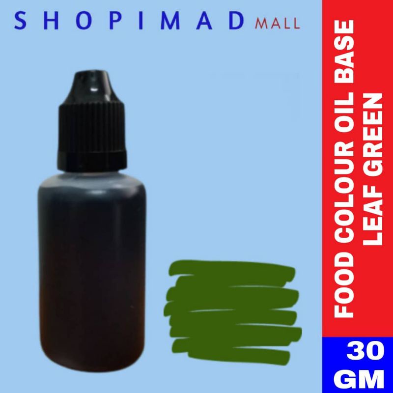 [30GM] OIL SOLUBLE FOOD COLOUR LEAF GREEN | PEWARNA OIL BASE HIJAU DAUN ...