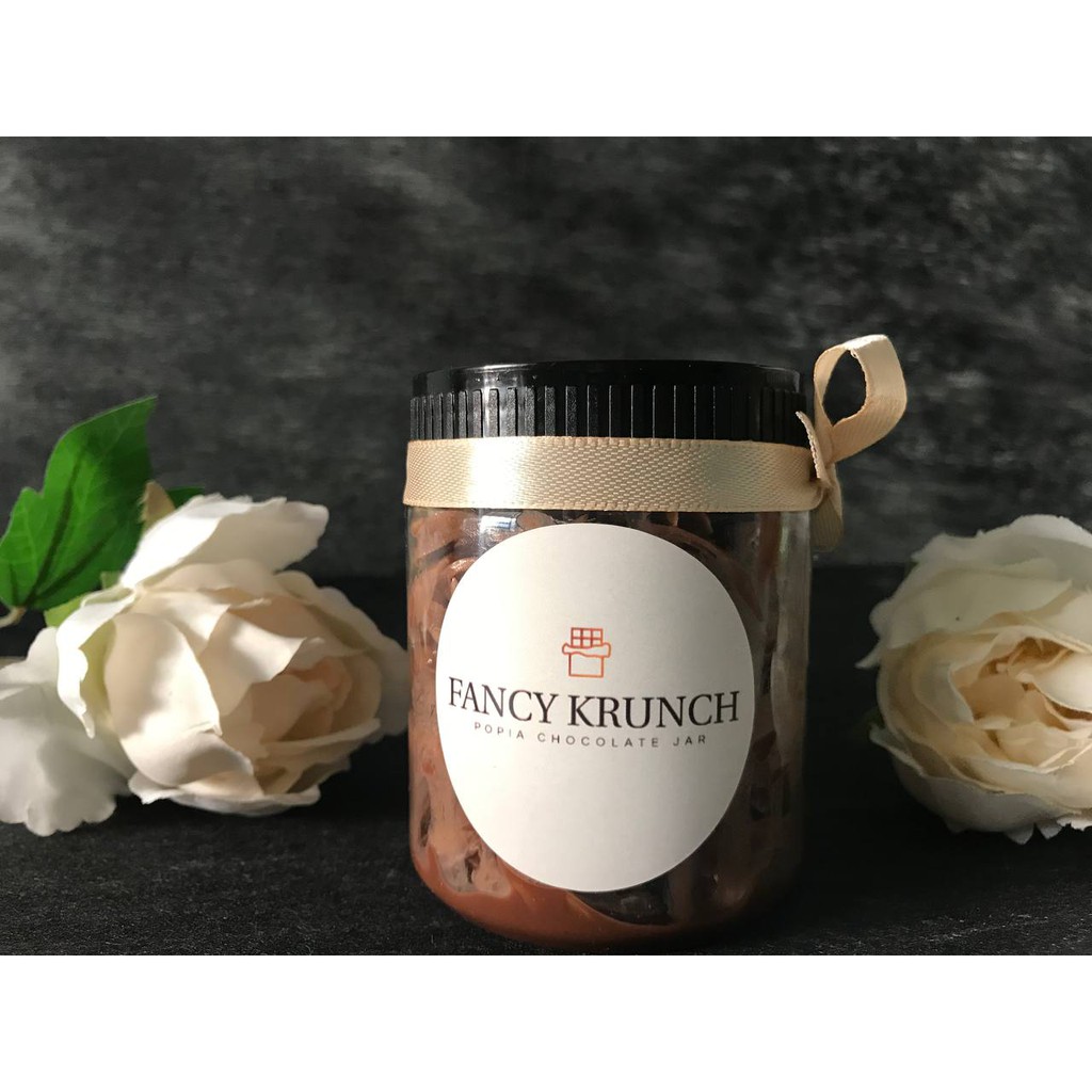 [ORIGINAL] FANCY KRUNCH POPIA CHOCOLATE JAR WITH EXTRA CHOCOLATE ...