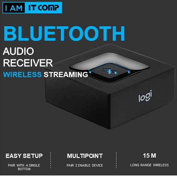 ( New 2022 ) Logitech Bluetooth Audio Receiver - USB Powered Wireless ...