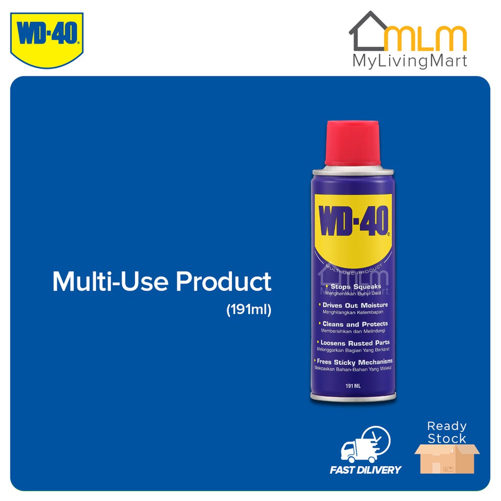 WD-40 Multi Use Product Anti Rust Multi Purpose Lubricant Spray 191ml WD40 | Shopee Malaysia