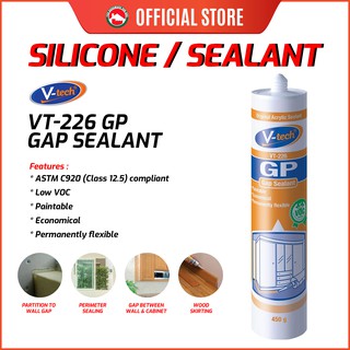 V-TECH Silicone Sealant - VT-230 Vital Nails / VT-222 VT-226 VT-202 Gap ...