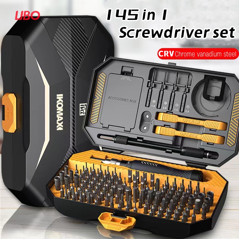145 in 1 Precision Magnetic Screwdriver Set Hex Phillips Screw Driver ...