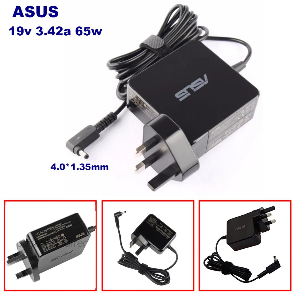 OEM ASUS Zenbook Vivobook 65W 19V 3.42A 4.0*1.35mm ADP-65DW AC Power ...