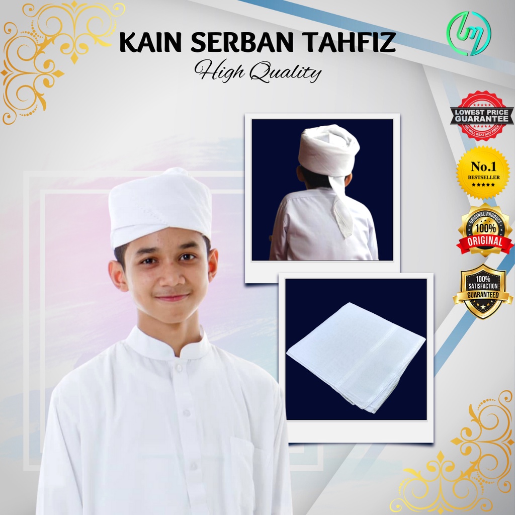 Kain Serban Tahfiz Putih (High Quality) | Shopee Malaysia