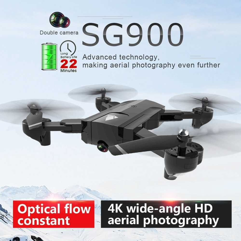SG900 RC Drone with Camera 4K 22mins Flight Time RC Quadcopter Optical ...