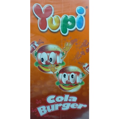 YUPI COLA BURGER GUMMY CANDY 72's | Shopee Malaysia