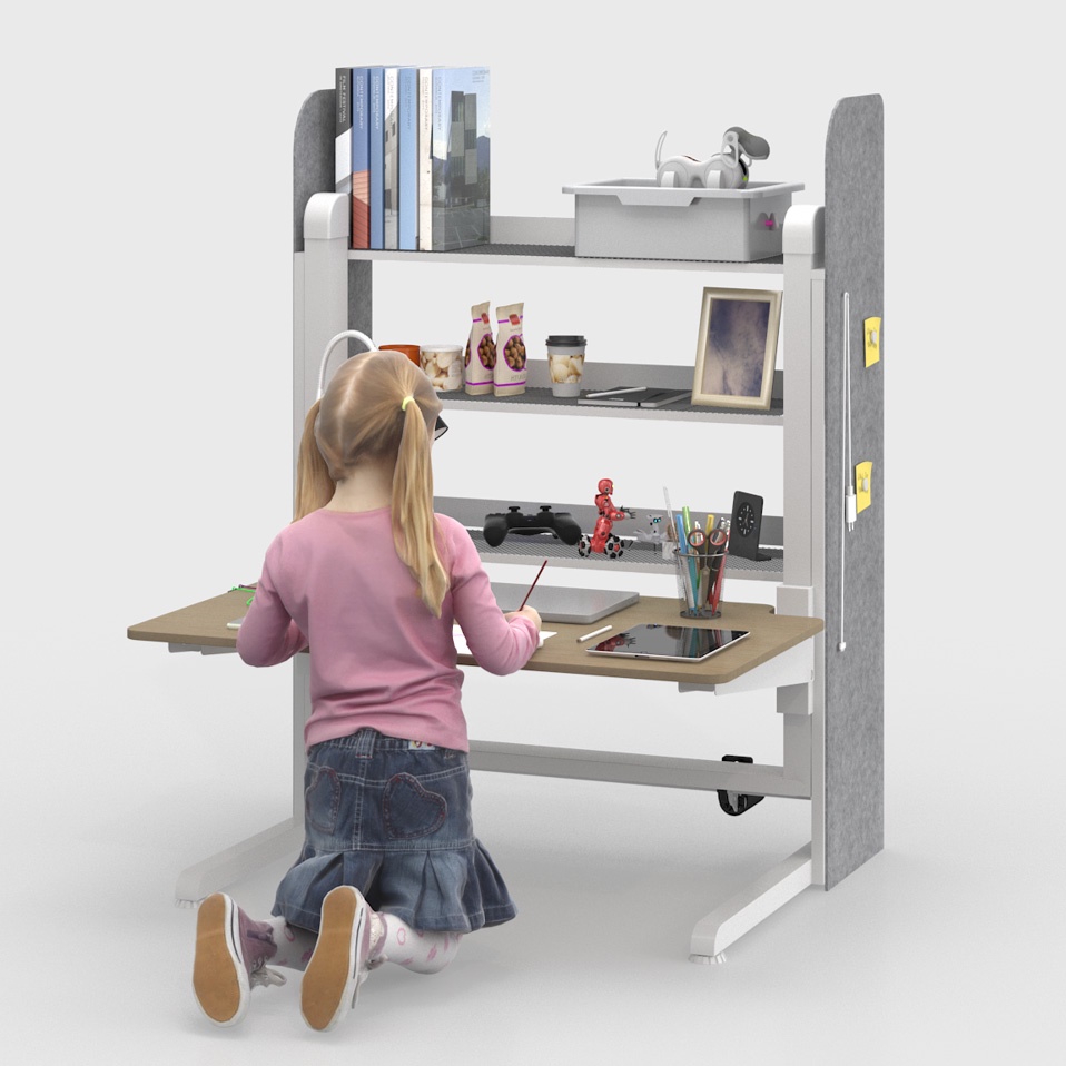 Standing study table / height adjustable table / electric table ...