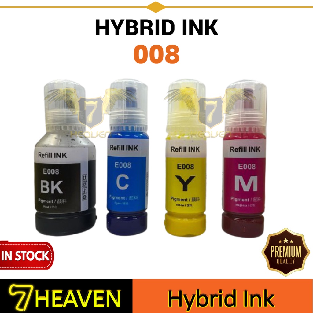 Premium Compatible Ink 008 for Printer EPSON L15150 L15160 G100 G200 ...
