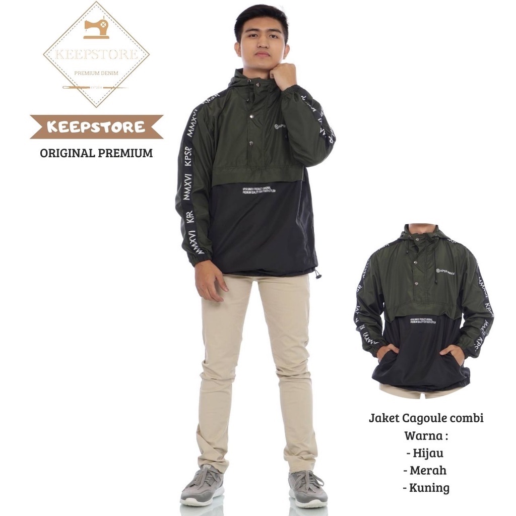 ! Taslan New Outdoor Hoodie Jacket JN Men's cagoule Jacket Hoodie Men's ...