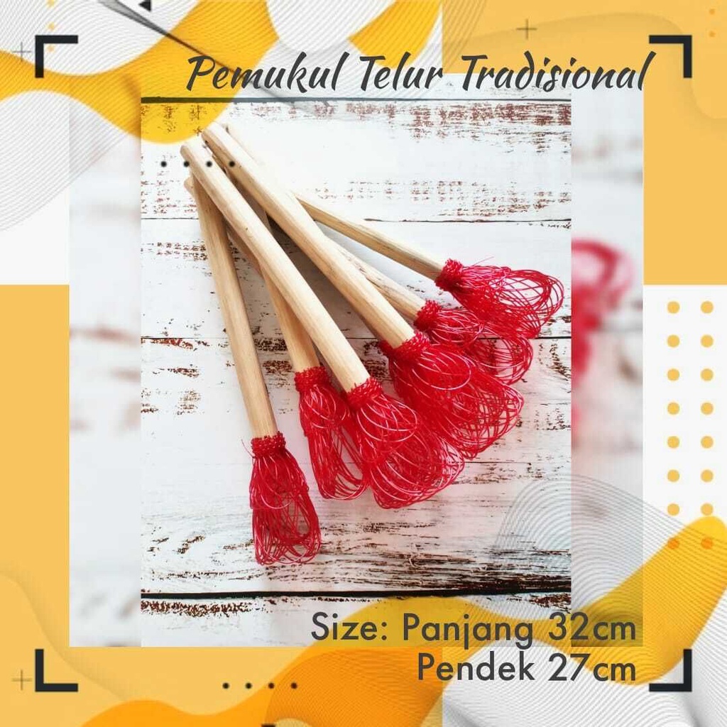 Pemukul Telur Tradisional | Shopee Malaysia