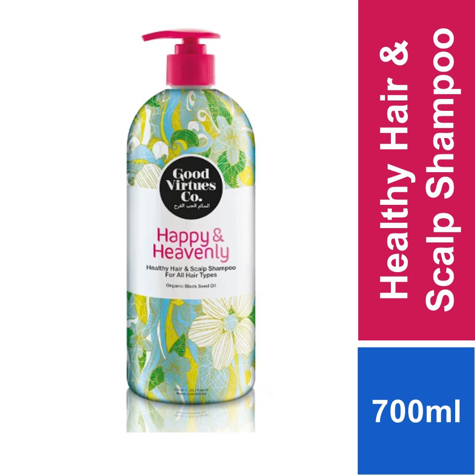 Good Virtues Co Healthy Hair & Scalp Shampoo For All Hair Types 700ml ...
