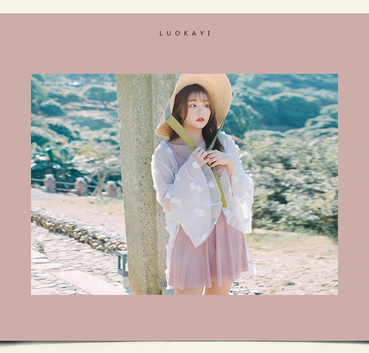 🎇🎉 Baru baju renang ukuran plus baju renang skirt perpecahan baju ...