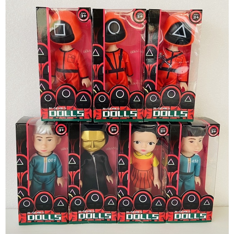 Squid game dolls collection | Shopee Malaysia