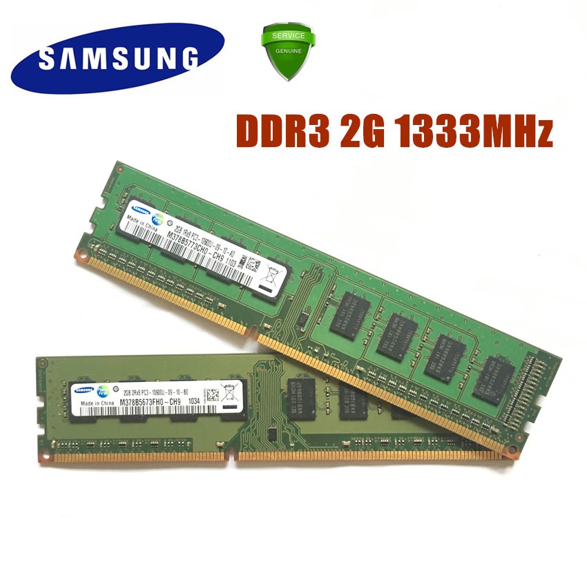 Samsung Computer RAM DDR3 2GB 4GB PC3 1600 1333 MHz desktop memory ...