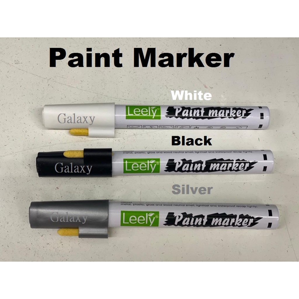 [Local Ready Stock] Paint Marker (White) Pen Cat Maker Marker Paint ...