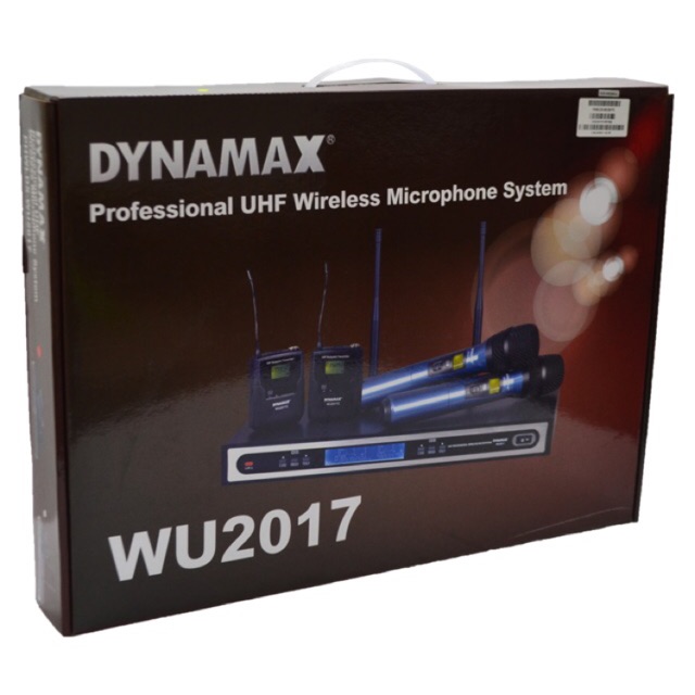 DYNAMAX UHF Professional Vocal Wireless Microphone Set | Shopee Malaysia