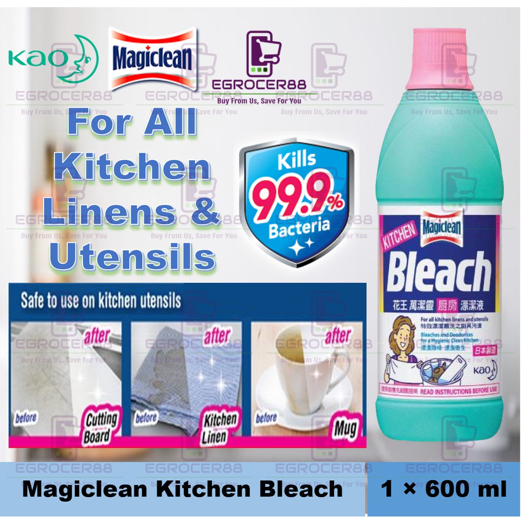 [Ready Stock] Magiclean Kitchen Bleach (600ml) | Shopee Malaysia