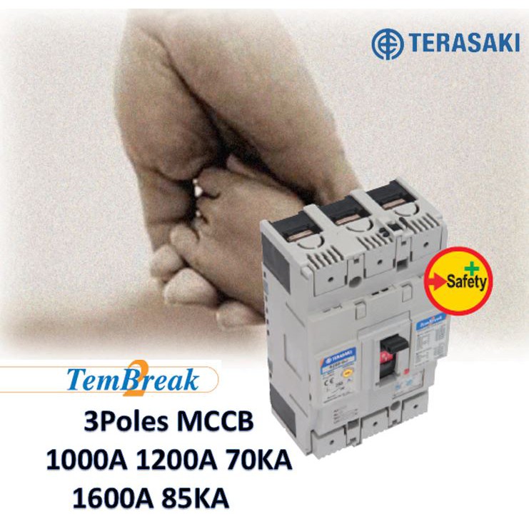 TERASAKI MCCB 1000A 1200A 1600A 70KA 85KA TEMBREAK 3POLE S100NE S1250NE S1600NE | Shopee Malaysia