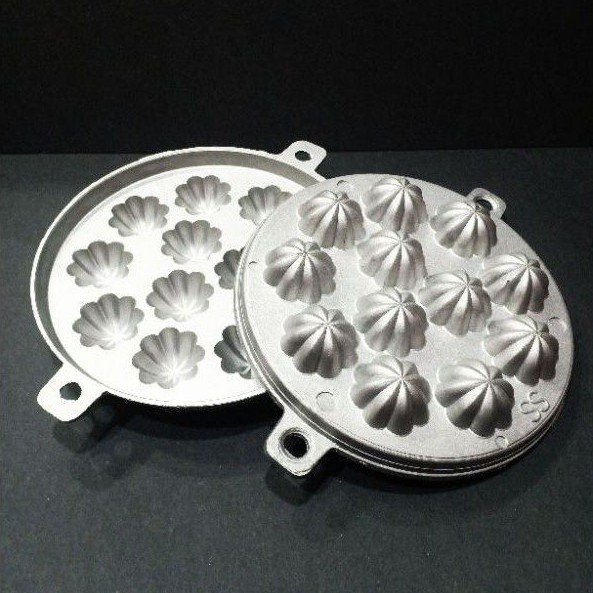 Acuan Bahulu Manggis Mini 12 Lubang / Bahulu Bunga Mini / Bahulu Cermai ...