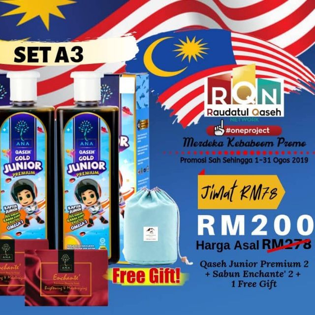 KOMBO MERDEKA : SET A3 (FREE GIFT INCLUDED) | Shopee Malaysia