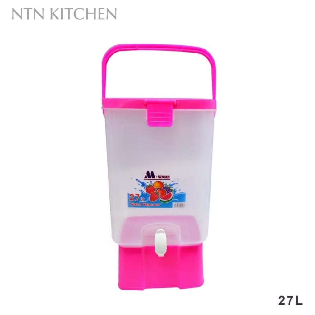 Mega Water Dispenser (27 Litre)/Bekas Air/Bekas Minuman/Balang Air ...