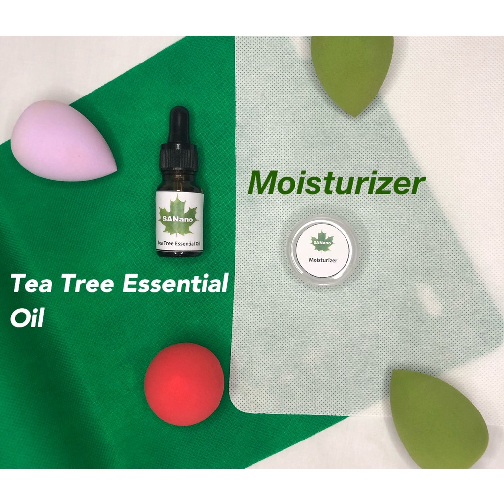 Set Rawatan Muka Minyak Pati Tea Tree & Pelembap(Advance Formulation ...
