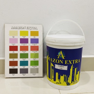 AMAZON EXTRA LUAR / DALAM RUMAH /Cat dinding kilat / CAT SIMEN 5 LITER | Shopee Malaysia