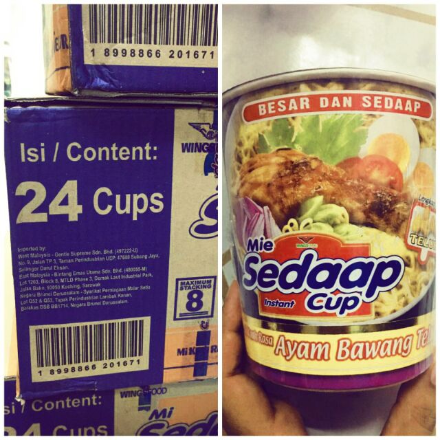 (Ready Stock). Mee Sedap (Cup) | Shopee Malaysia