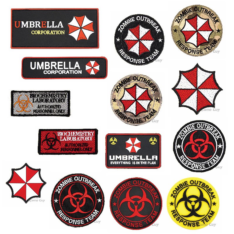 UBRT Umbrella Corporation Biohazard Response Team Logo Tactical Fashion ...