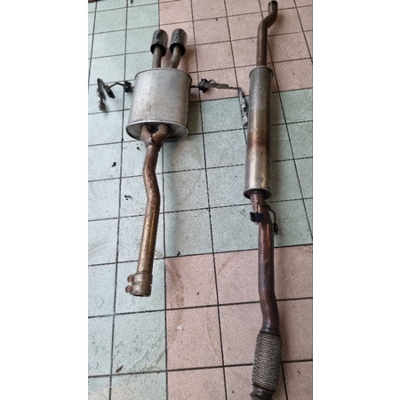 mini cooper s r56 muffler exhaust with piping set. | Shopee Malaysia