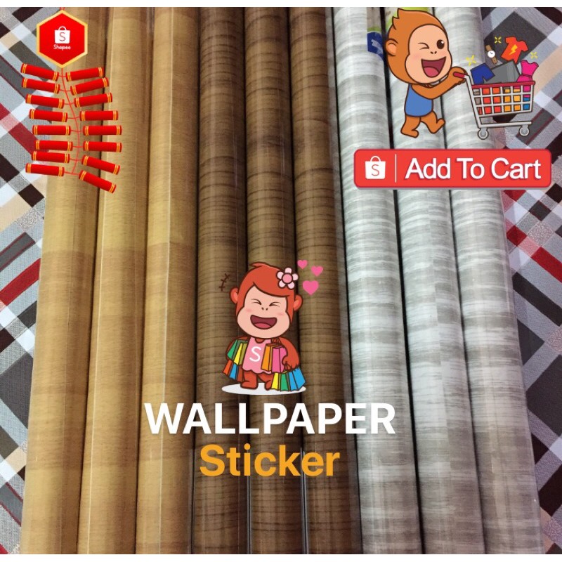 Wallpaper Sticker READY STOCK!! / Pelekat Dinding | Shopee Malaysia