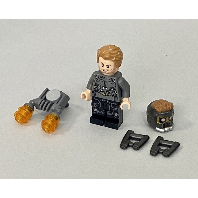 LEGO Marvel Avengers Star Lord Guardians Of The Galaxy SH385 Minifigure ...