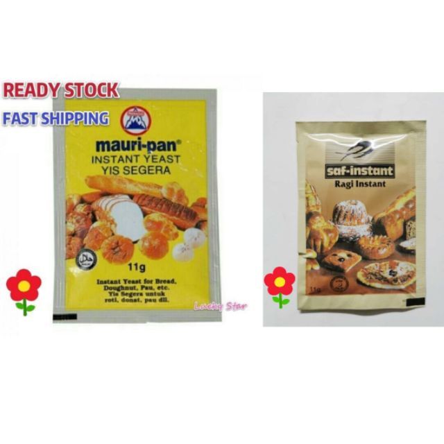 MAURI-PAN / SAF INSTANT YEAST 11G YIS SEGERA MAURI-PAN 11G (READY STOCK ...