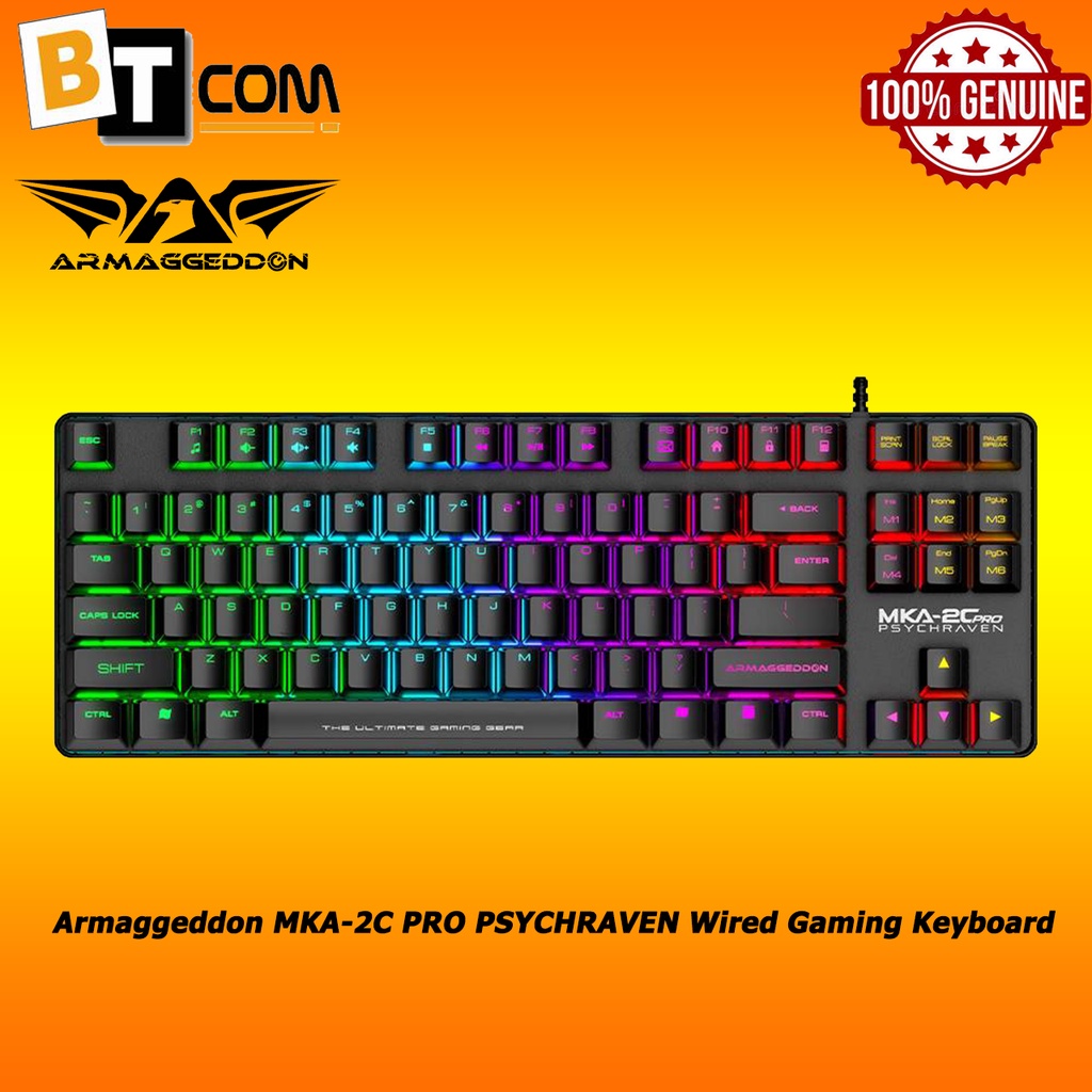 Armaggeddon MKA-2C PRO PSYCHRAVEN Wired Gaming Keyboard | Shopee Malaysia
