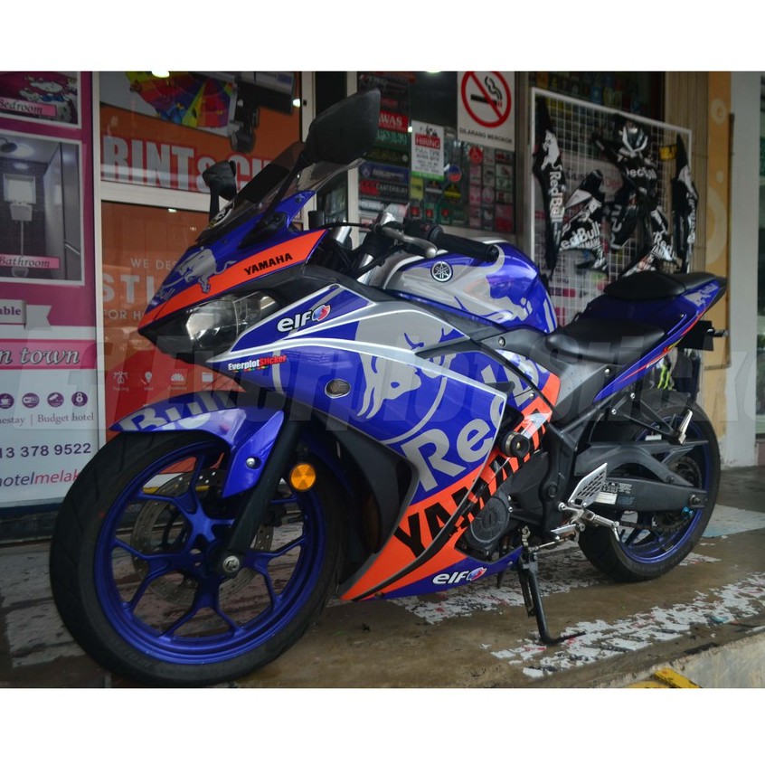 ?ReadyStock? Yamaha R25 V1 Decals Monster MotoGP Design And Available ...