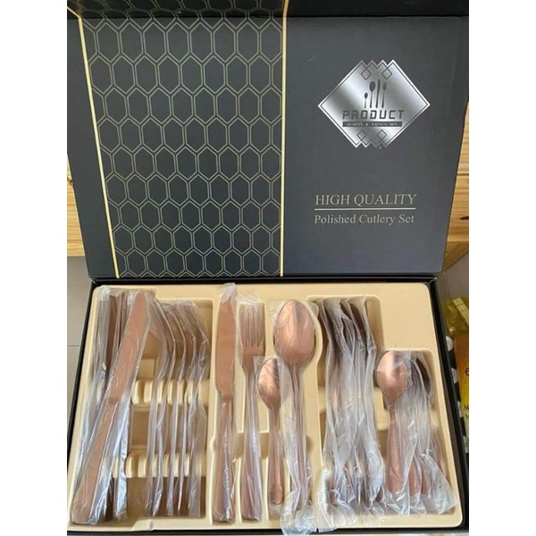 polished cutlery set | Shopee Malaysia