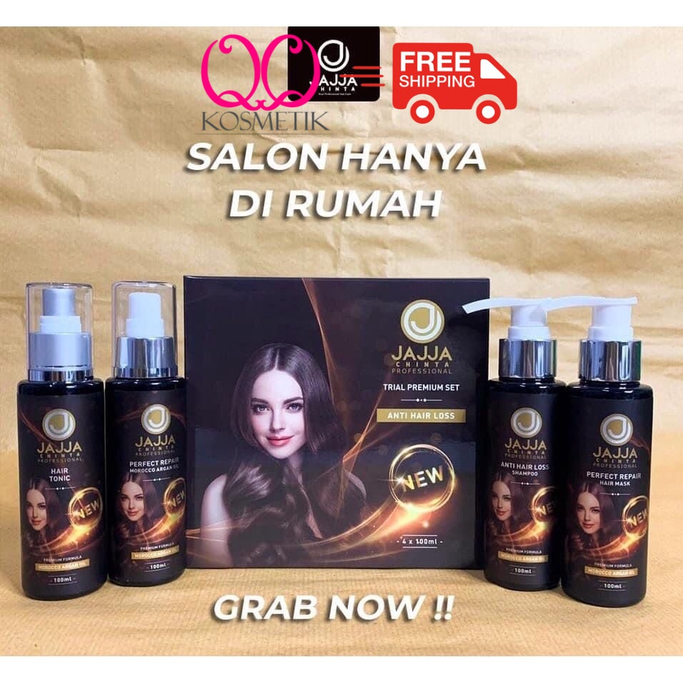 (Free Pos) JAJJA Set Trial Premium 4in1 Borong Agen Stokis Anti ...