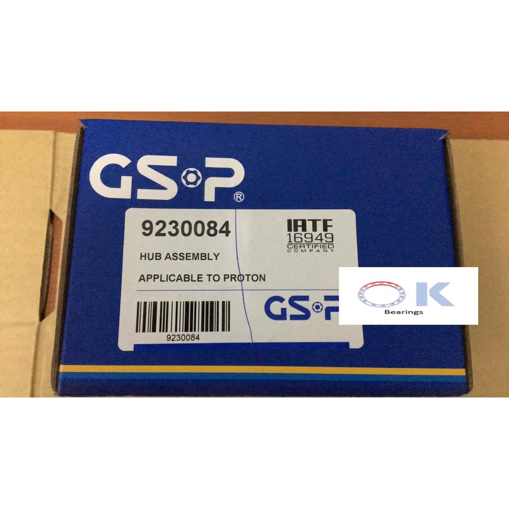 PROTON WAJA,GEN2,PERSONA, SATRIA NEO REAR WHEEL BEARING - GSP BRAND ...