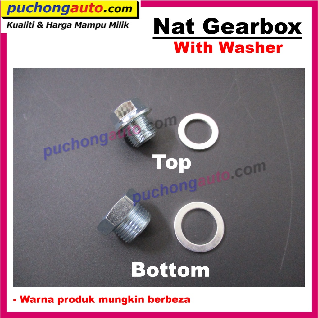Proton Saga Wira Satria Manual Transmission - Nut Bolt Gear Box Oil ...