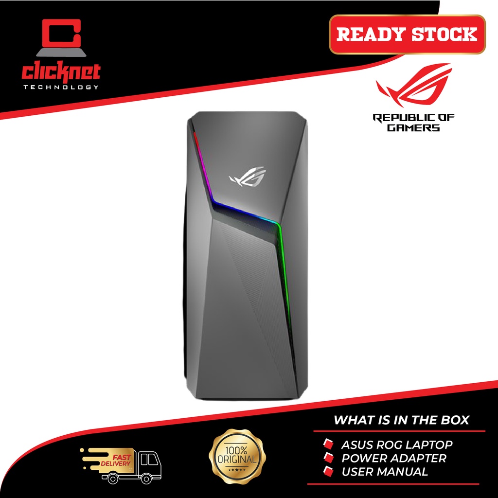 Asus ROG Strix Gaming Tower Desktop PC G10CE-71170F021T I7 RTX (I7 ...